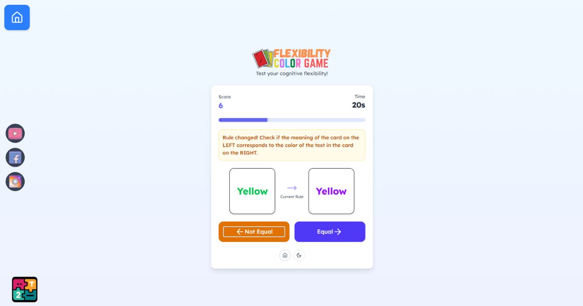Play Flexibility Game Online Free - Cognitive Flexibility Brain ...